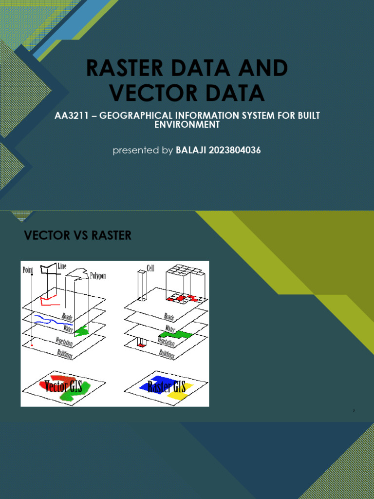 Raster & Vector Data | PDF | Geographic Information System Raster & Vector Data | PDF | Geographic Information System