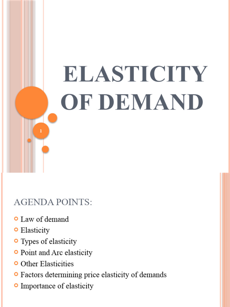 Understanding Demand Elasticity Concepts | PDF | Demand | Price ...