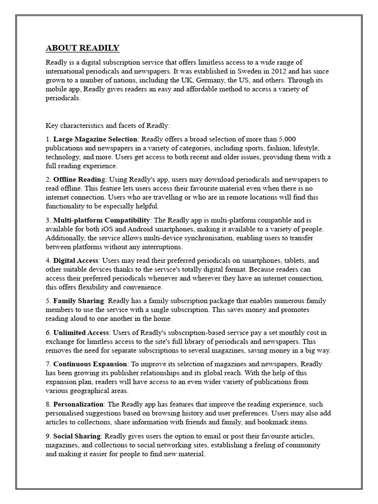 Vanshita Kedia Readly Research Report Mozo Hunt Removed | PDF | Market ...