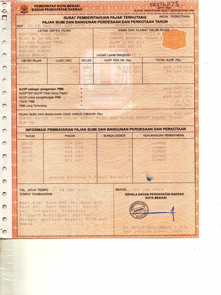 PBB 2023 - Bintara No. 14 | PDF