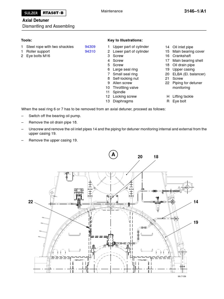 Axial Detuner Dismantling Guide | PDF | Screw | Valve