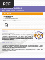 TD Oil: Traction Drive Fluid Overview | PDF | Manufactured Goods ...