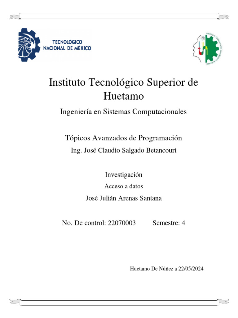 Acceso a Datos en Java: JDBC y Más | PDF | Bases de datos | SQL