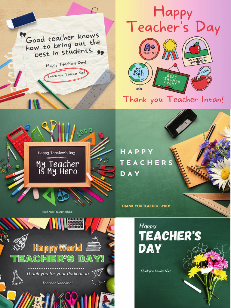 Teachers Day | PDF