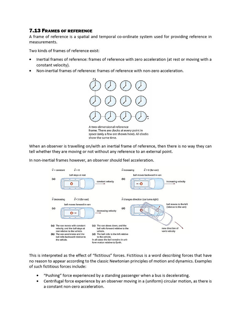 Understanding Frames of Reference | PDF
