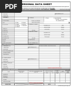 CS Form No. 212 Revised-2017 Personal-Data-Sheet | PDF | Government ...