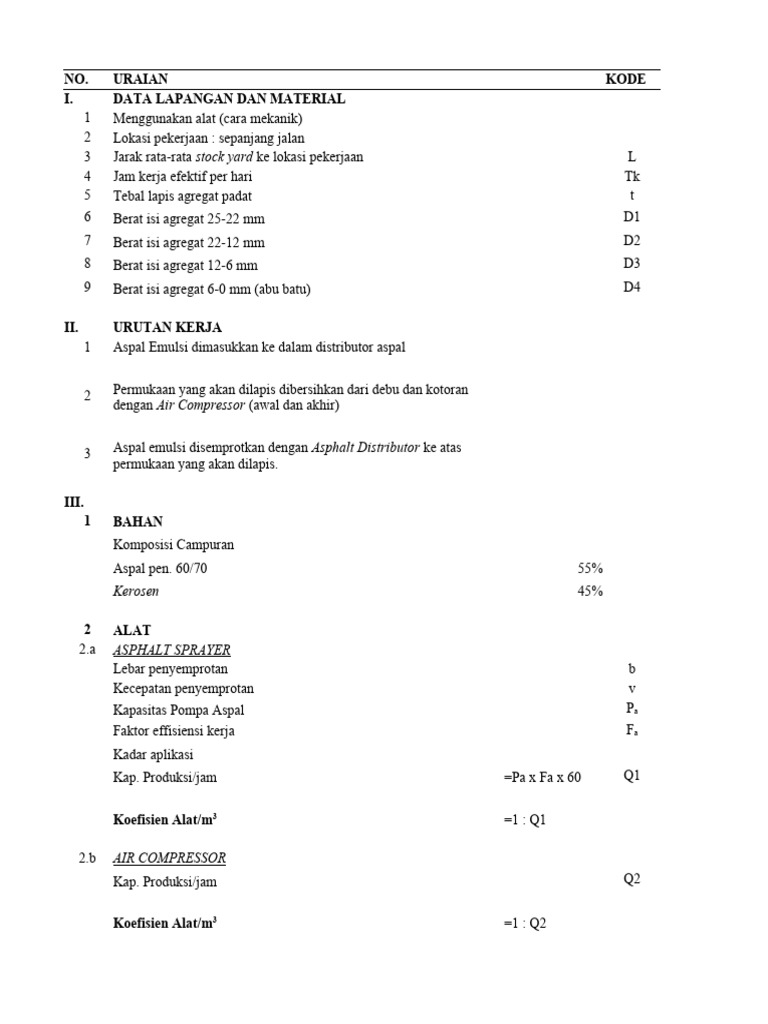 Perhitungan RAB AC-WC | PDF