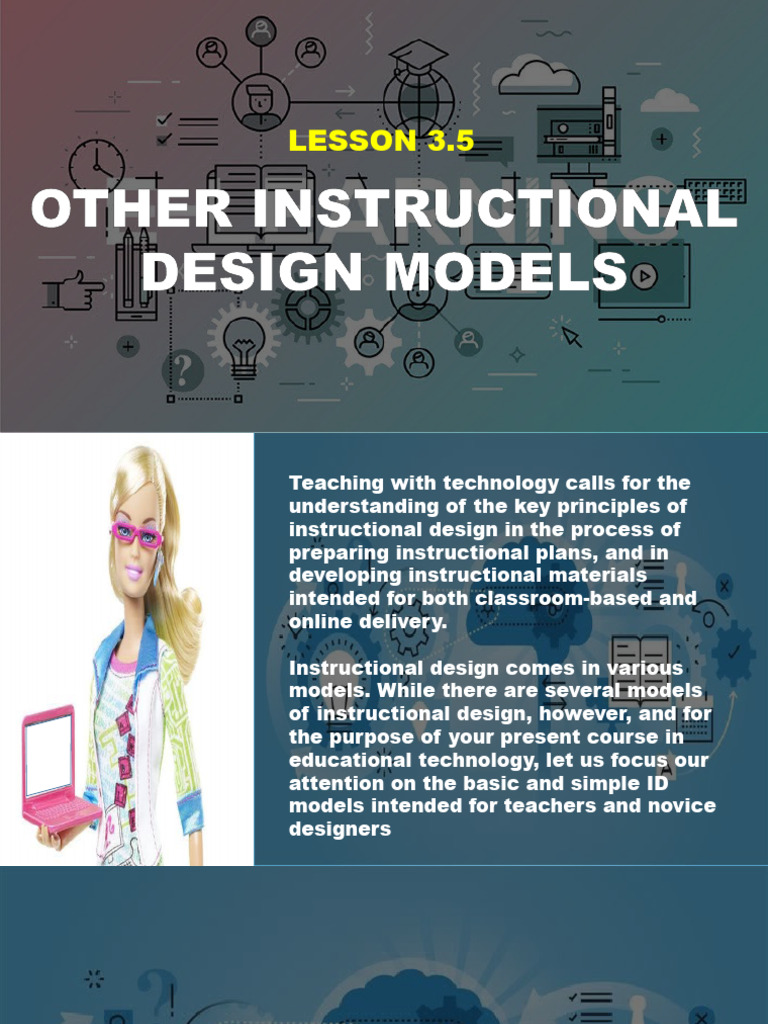 Chapter 3 Other Instructional Design Model | PDF | Instructional Design | Educational Technology