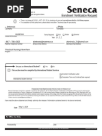 Seneca College Withdrawal Form | PDF | Privacy