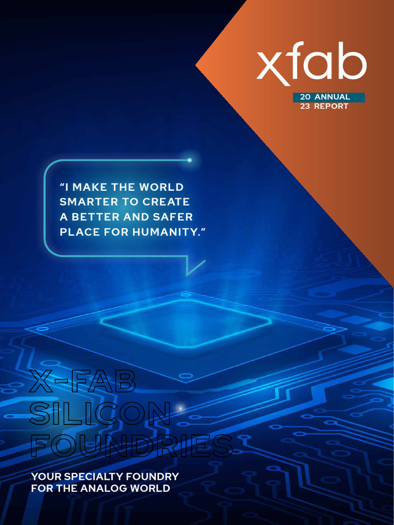 X-FAB Annual Report 2023 ENG | PDF | Integrated Circuit | Mixed Signal ...