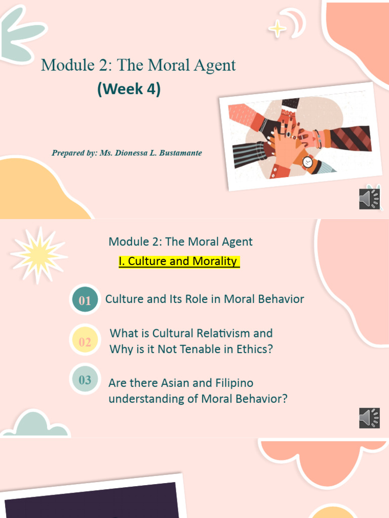 Lesson 3 - Culture and Morality | PDF | Morality | Relativism