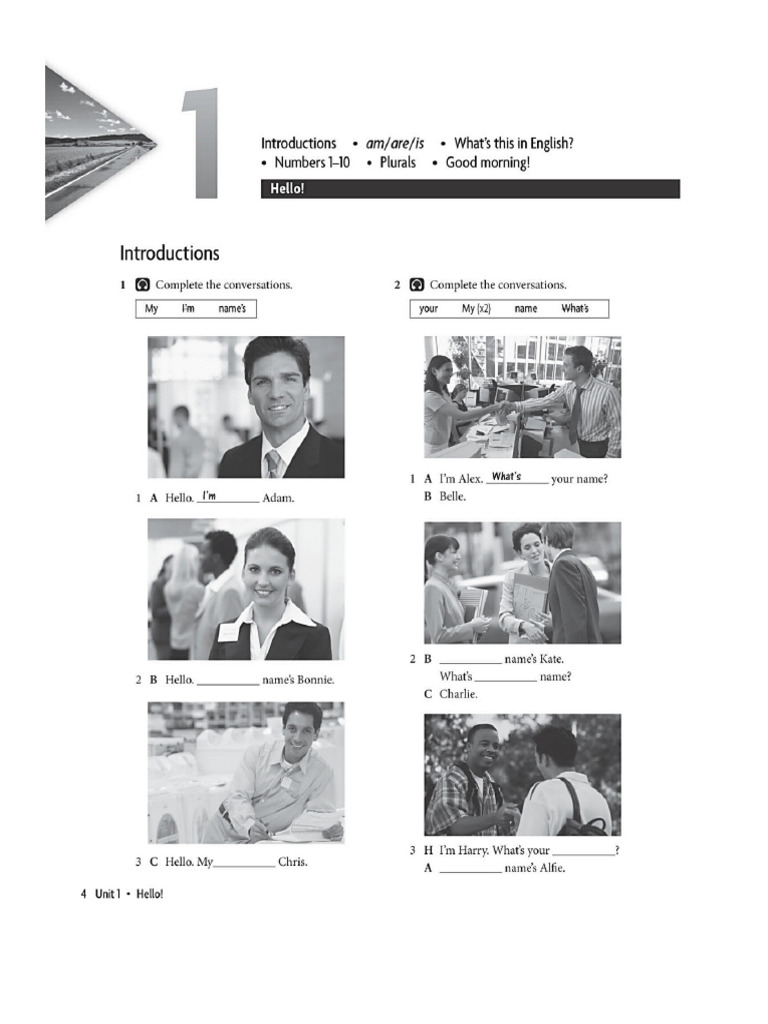New Headway WB Unit 1 | PDF