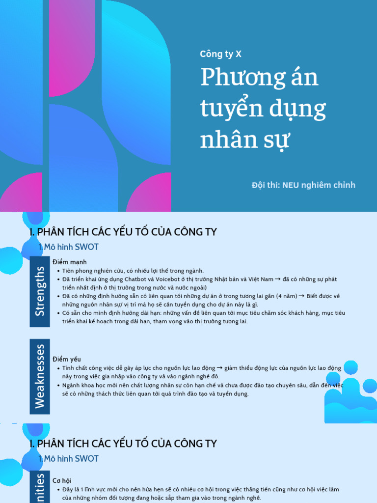 (HS03 - Vòng 1) NEU Nghiêm Chỉnh | PDF
