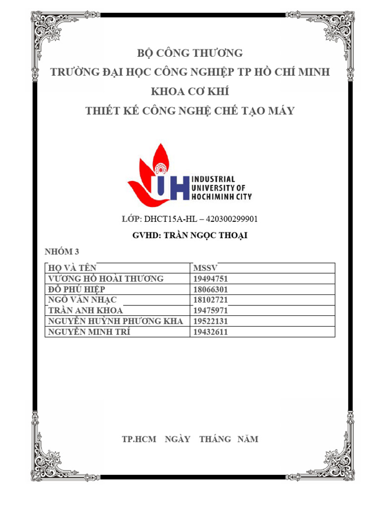 Do An 2 ThuyetMinh Nhom3 | PDF