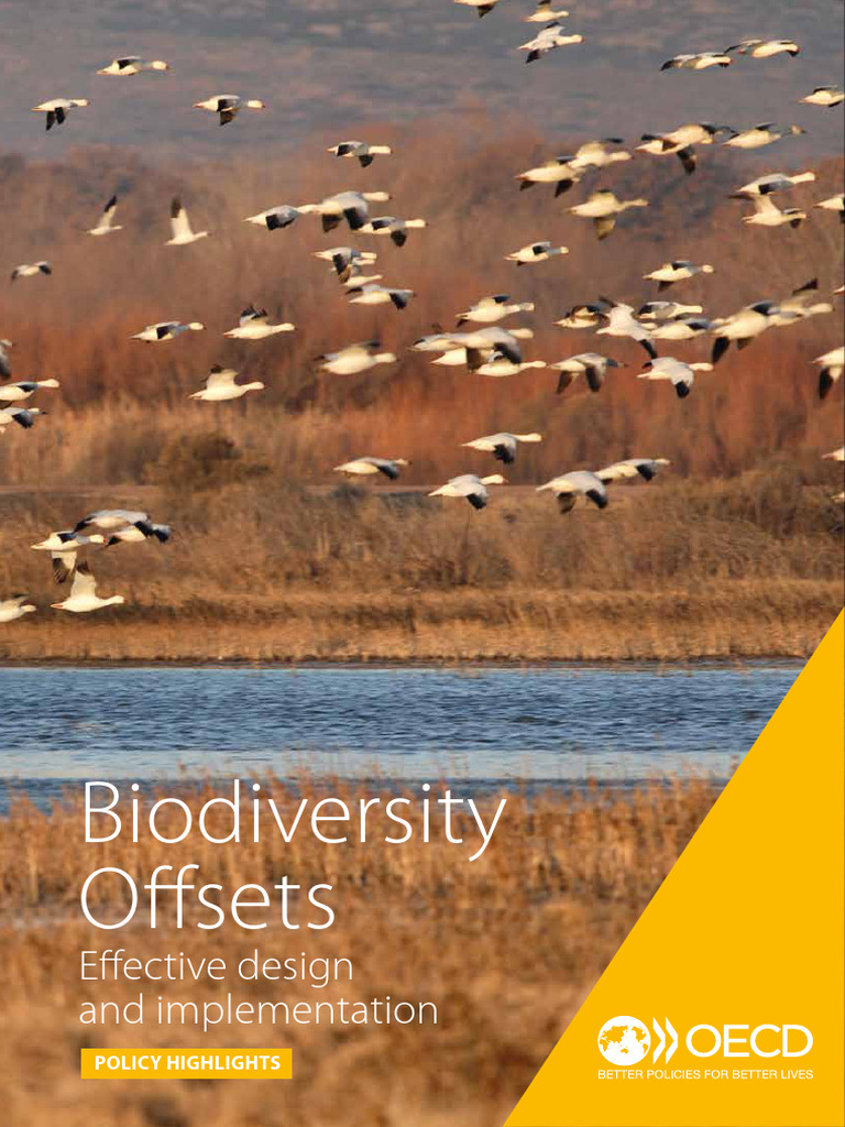 Biodiversity Offsets OECD | PDF | Biodiversity | Climate Change Mitigation
