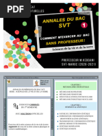 Résumé Du Programme SVT 2 BAC PC BIOF PR Mousstaid | PDF