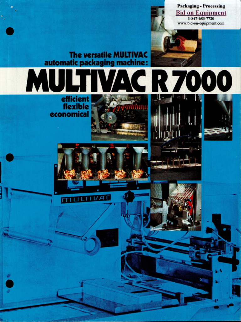 Multivac R 7000: The Versatile MULTIVAC Automatic Packaging Machine ...
