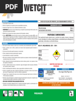 Surfactante WETCIT® GOLD para Agroquímicos | PDF