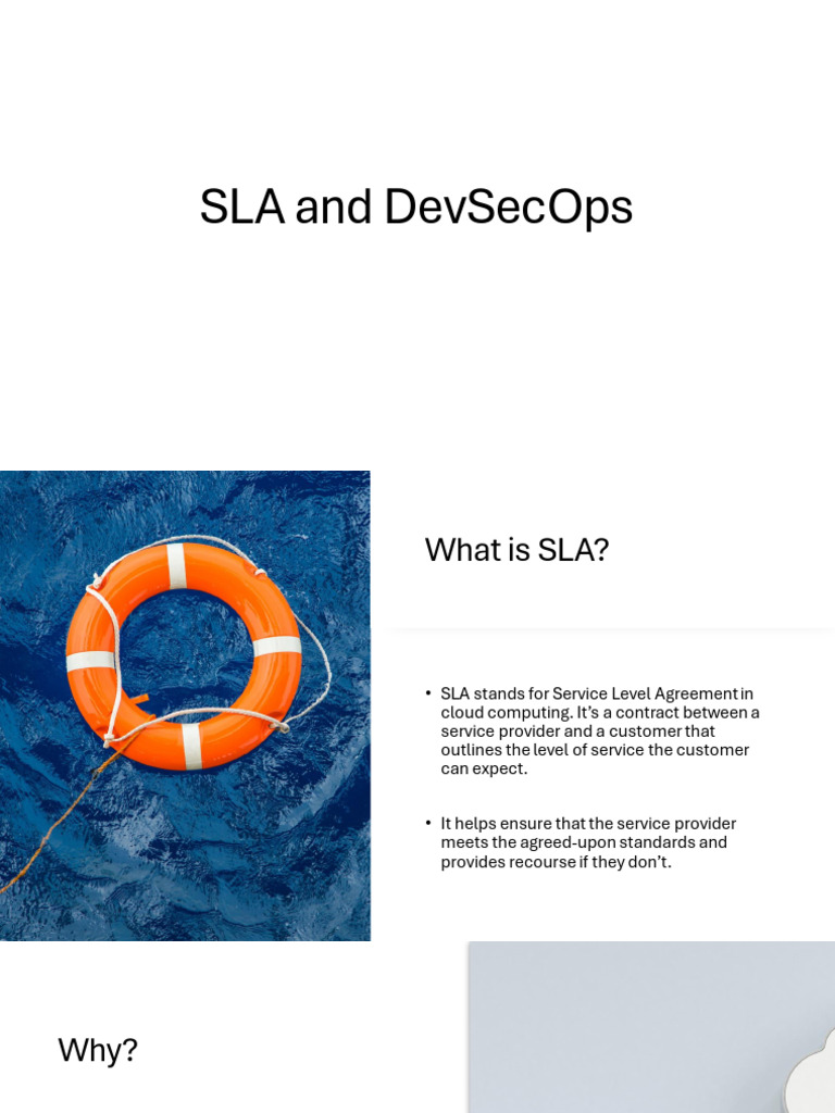 SLA and DevsecOps | PDF | Service Level Agreement | Performance Indicator