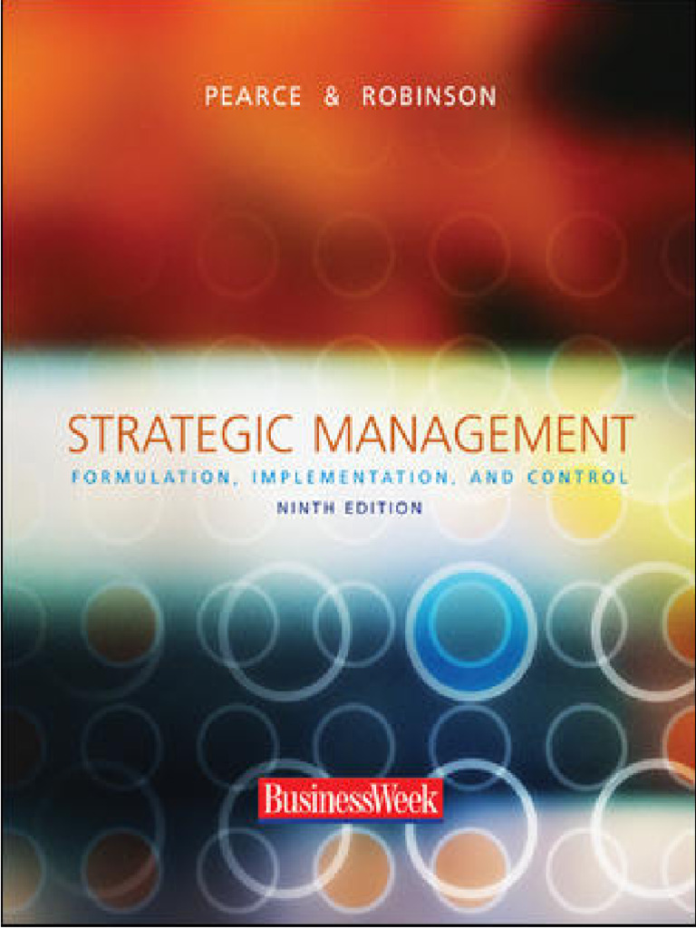 Strategic Management Recommended Textbook | Download Free PDF ...