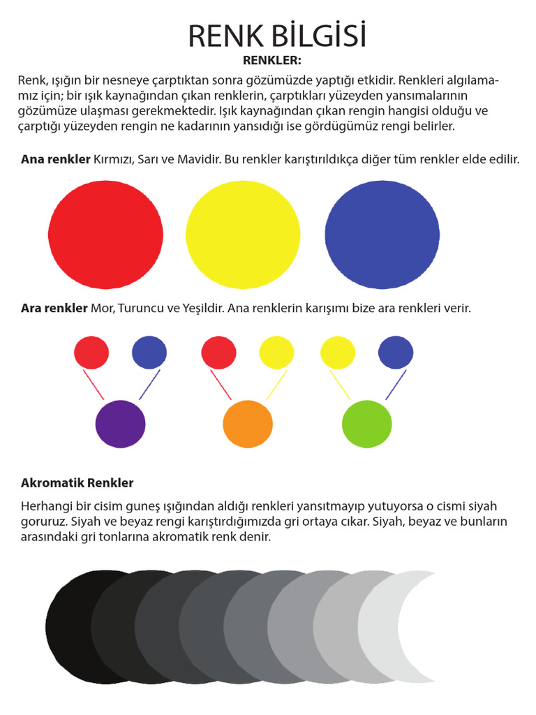 Renk Bilgisi | PDF
