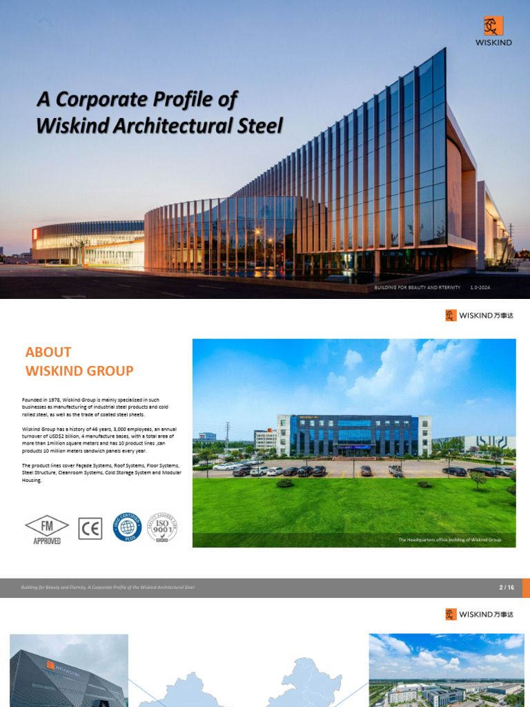 Wiskind Corporate Profile | PDF | Refrigeration | Logistics