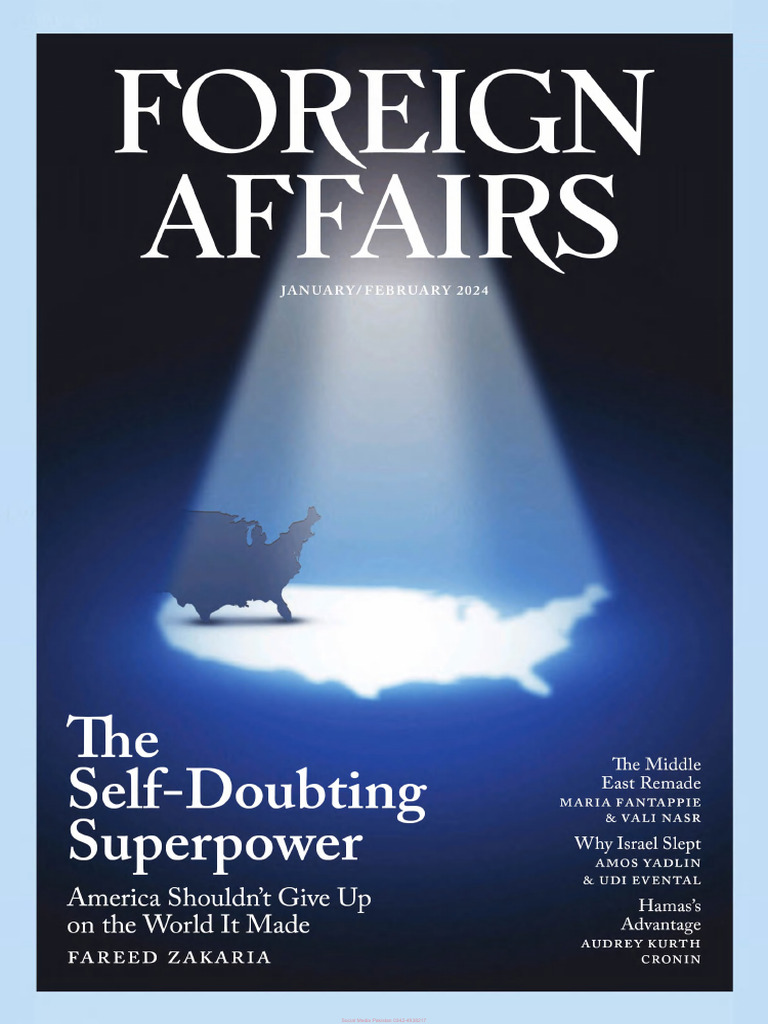 Foreign Affairs Magazine Jan-Feb 2024 | PDF | Politics | Social Science
