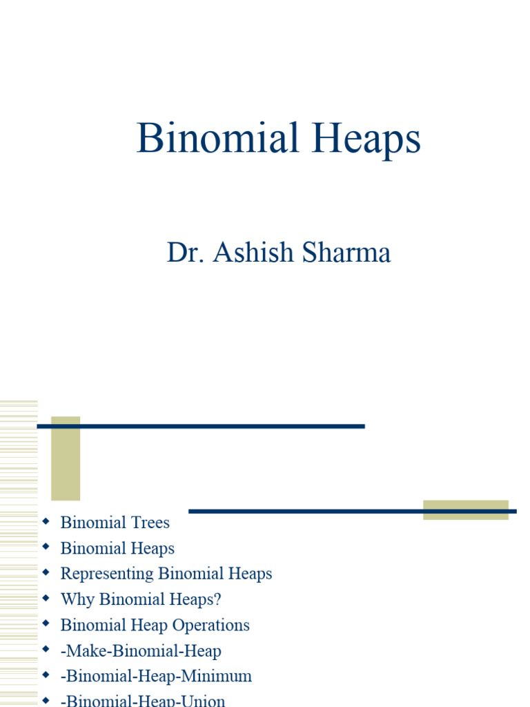 10 Binomial Heap | Download Free PDF | Algorithms And Data Structures | Theoretical Computer Science