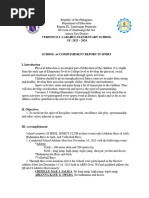 Accomplishment District Meet | PDF | Sports & Recreation