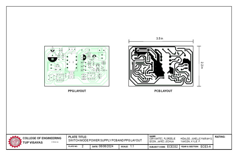 SMPS PCB and PPG Layout | PDF