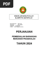 Cadangan Menu Baharu Prasekolah KPM 2024 | PDF