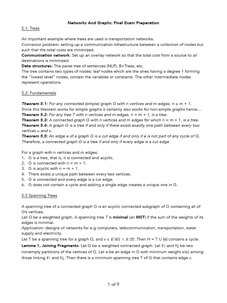 Final Exam Prep History of Science | PDF | Vertex (Graph Theory) | Routing