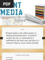 18 Print Media Examples (2024) | PDF | Newspapers | Books