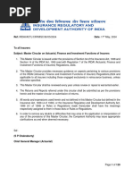 Master Circular on Submission of Returns, 2024 | PDF | Reinsurance ...