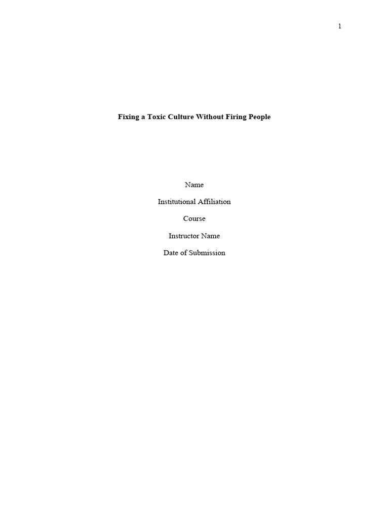 Firing People - Docx Revised | PDF | Leadership | Change Management