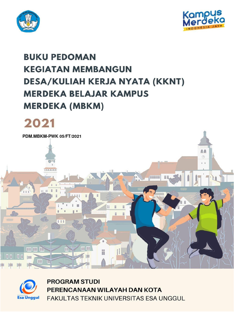 Buku Pedoman Membangun Desa KKN Tematik MBKM | PDF