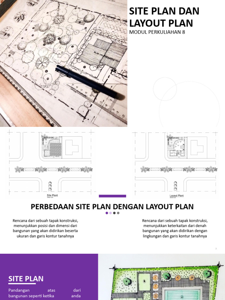 Modul 8 Siteplan Dan Layout Plan | PDF | Teknologi & Rekayasa