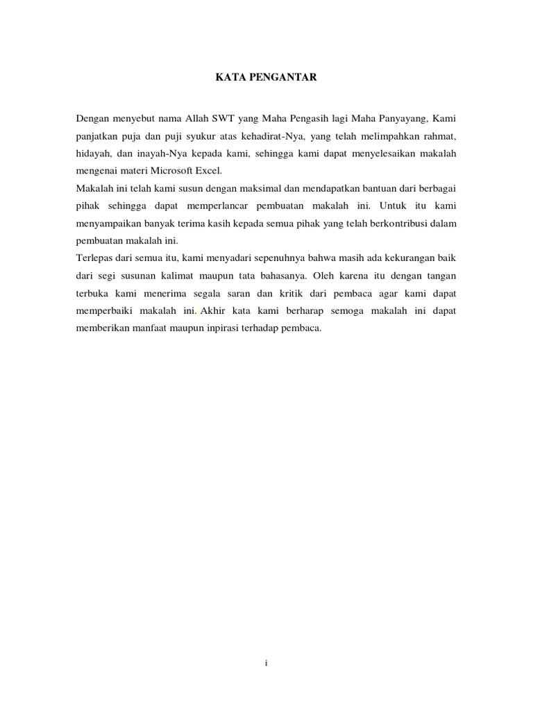 Makalah Microsoft Excel MS Excel | PDF | Seni Makalah Microsoft Excel MS Excel | PDF | Seni