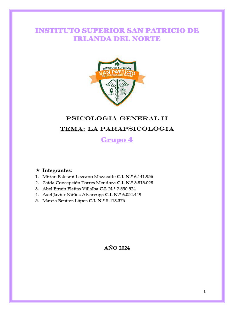 Introducción a la Parapsicología | PDF | Parasicología | Supersticiones