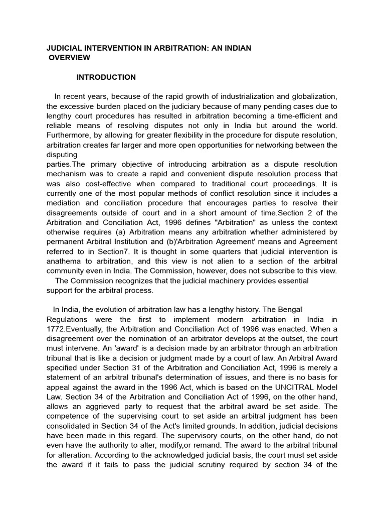 Dissertation | PDF | Arbitration | Alternative Dispute Resolution