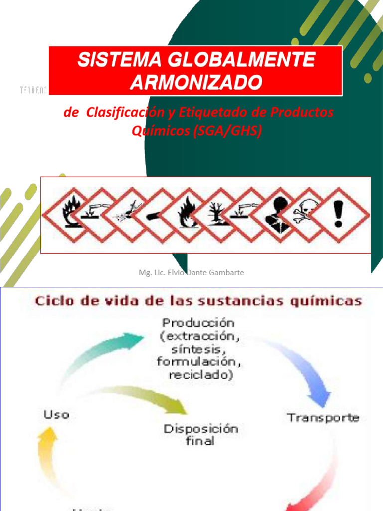 SGA-GHS Argentina | Descargar gratis PDF | Seguridad y salud ocupacional