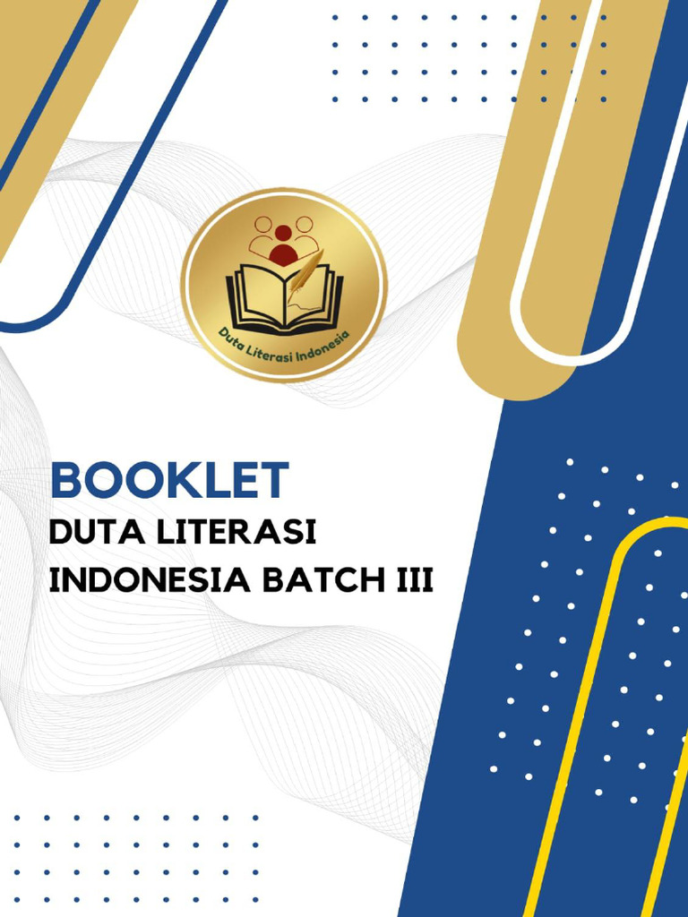 Booklet Duta Literasi Indonesia Batch Iii | PDF