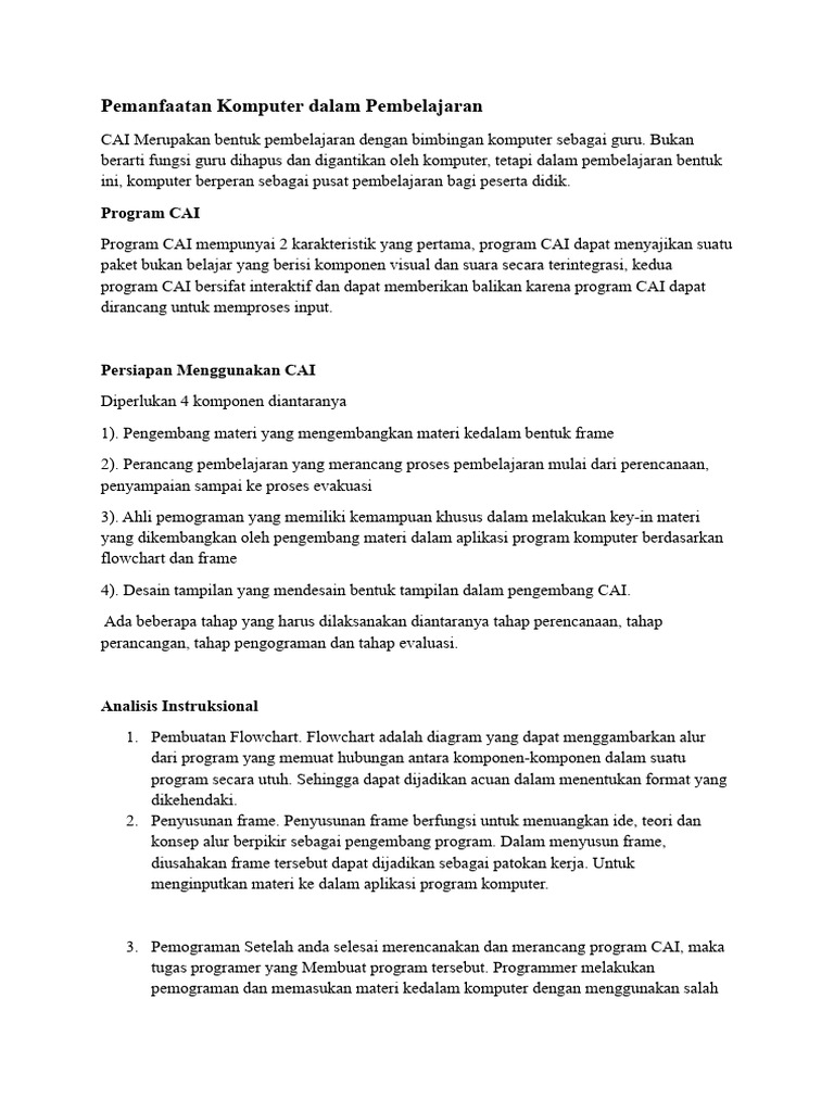 Modul 7 KB 2. Komputer | PDF