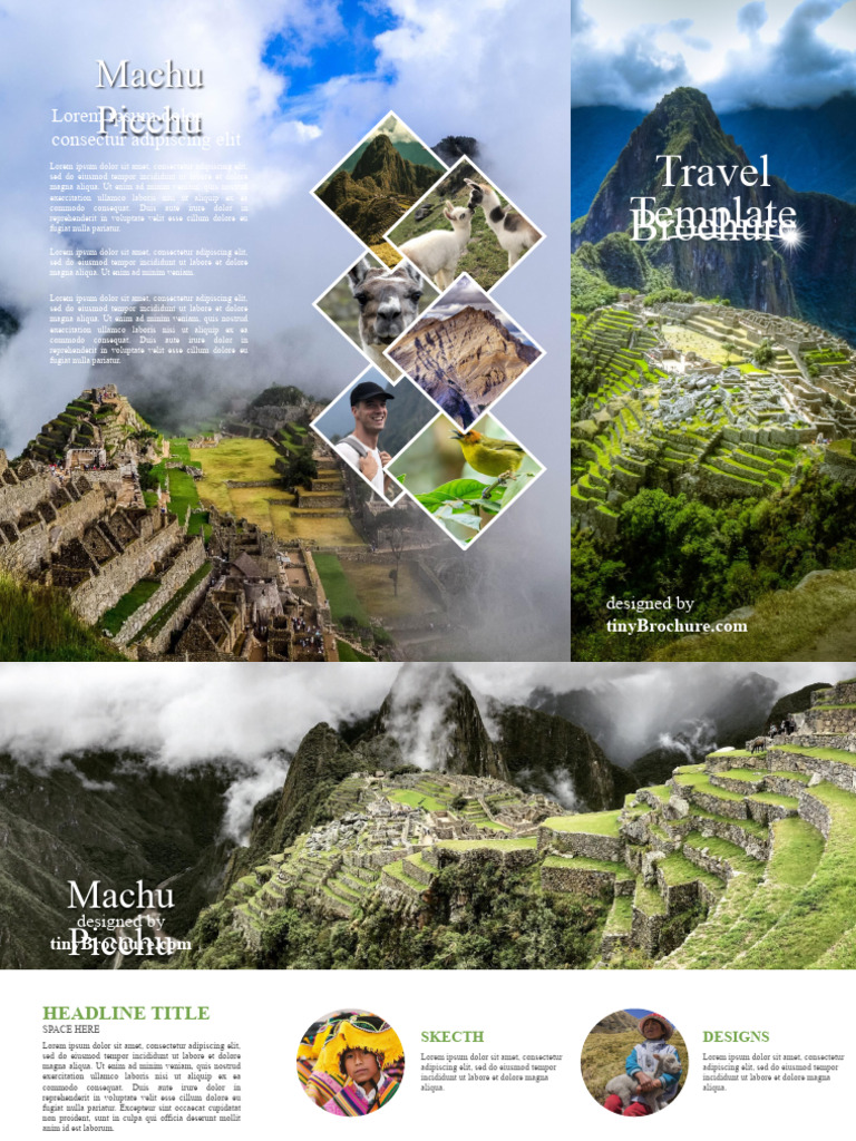Travel Brochure Template for Machu Picchu | PDF
