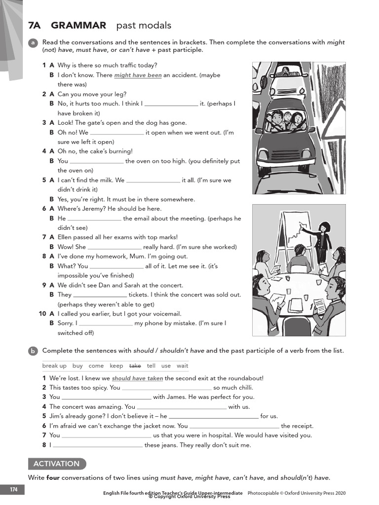 Ejercicios Para Repasar Unidad 7 | PDF | Sentence (Linguistics ...