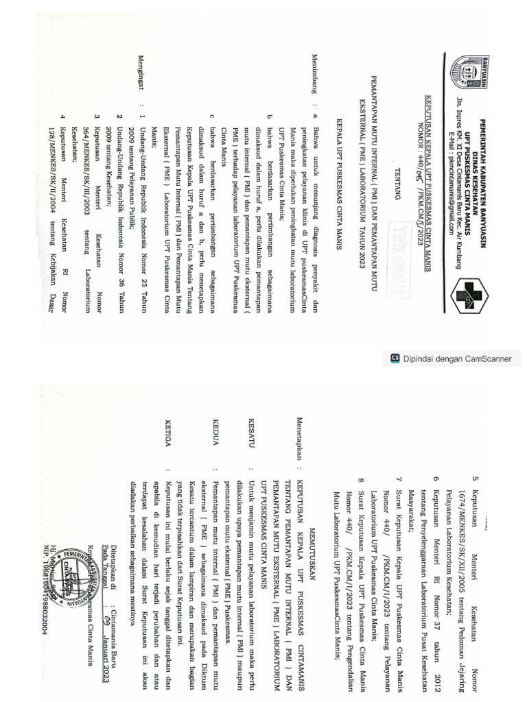 3.9.1.d. R (1) SK Pmi Dan Pme | PDF