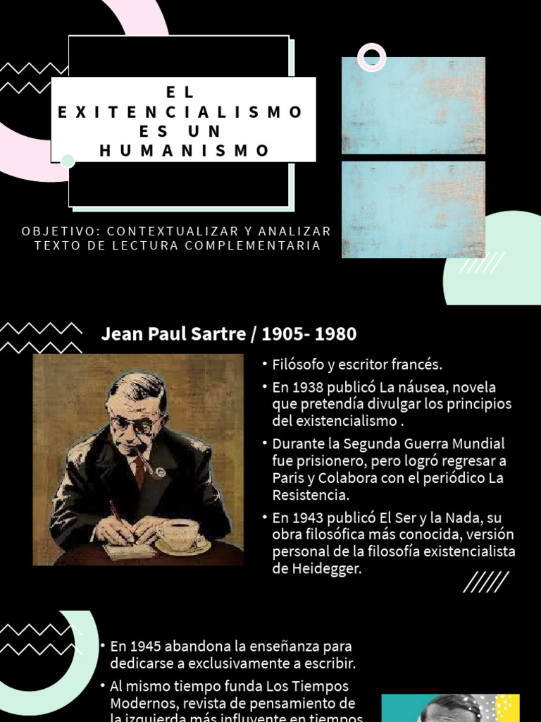 El Existencialismo Es Un Humanismo | PDF | Existencialismo | Jean Paul ... El Existencialismo Es Un Humanismo | PDF | Existencialismo | Jean Paul ...
