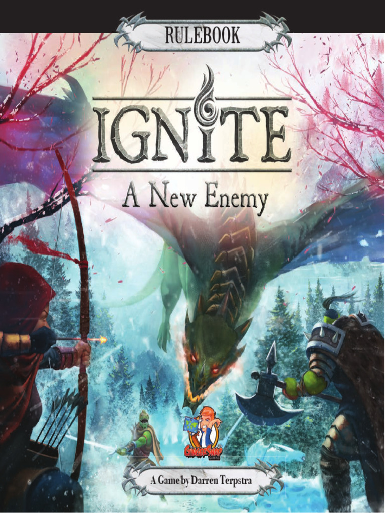 Ignite Solo Rulebook New Enemy | PDF | Color | Bomb