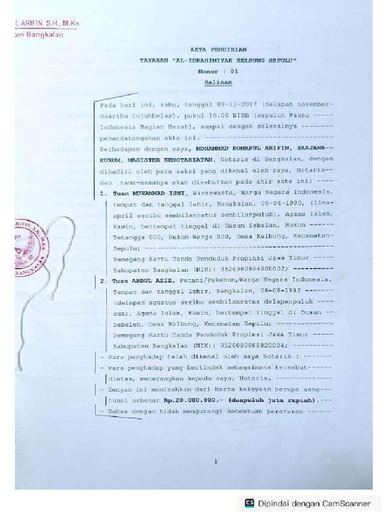 ALIBRAHIMY AKTE NOTARIS-dikompresi_compressed | PDF