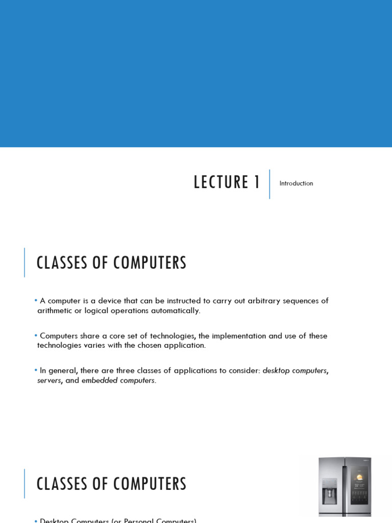 Lecture1 Cda3101 | PDF | Byte | Hertz